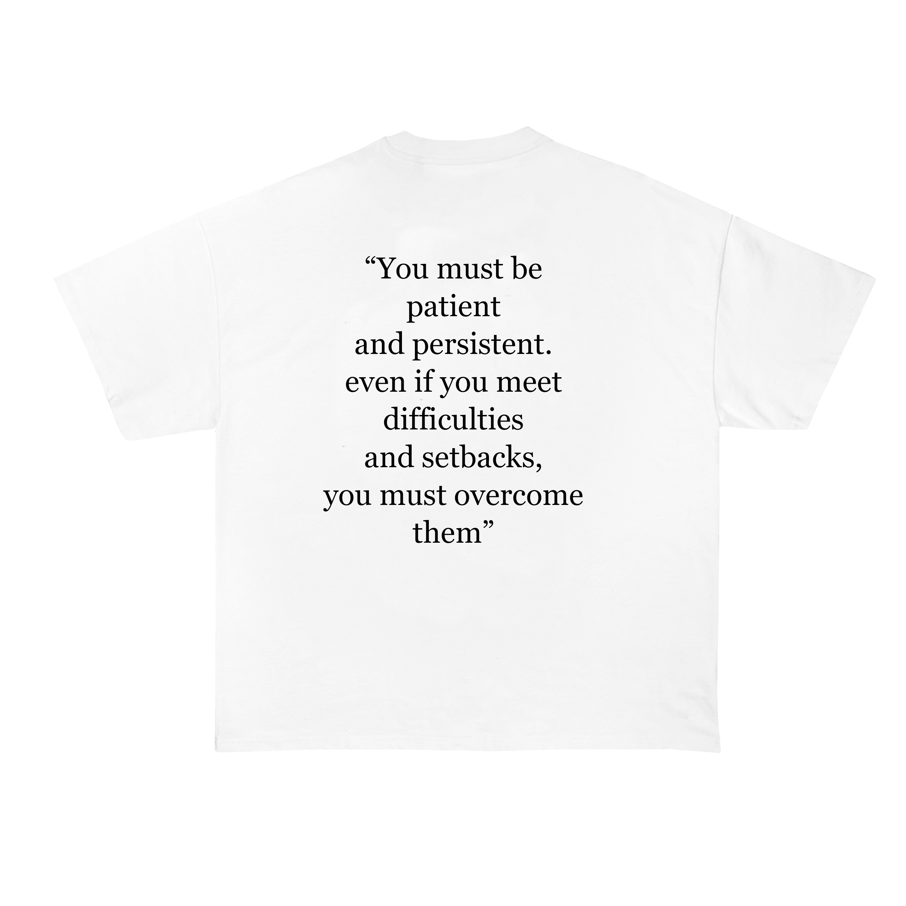 Patient and Persistent Oversized T-Shirt